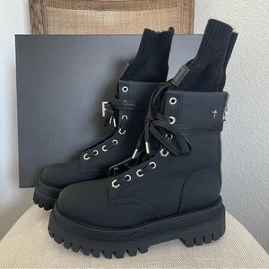 RtA | Shoes | 90 New Rta Womens Combat Boots Thick Sole In Black Sz 36 ...